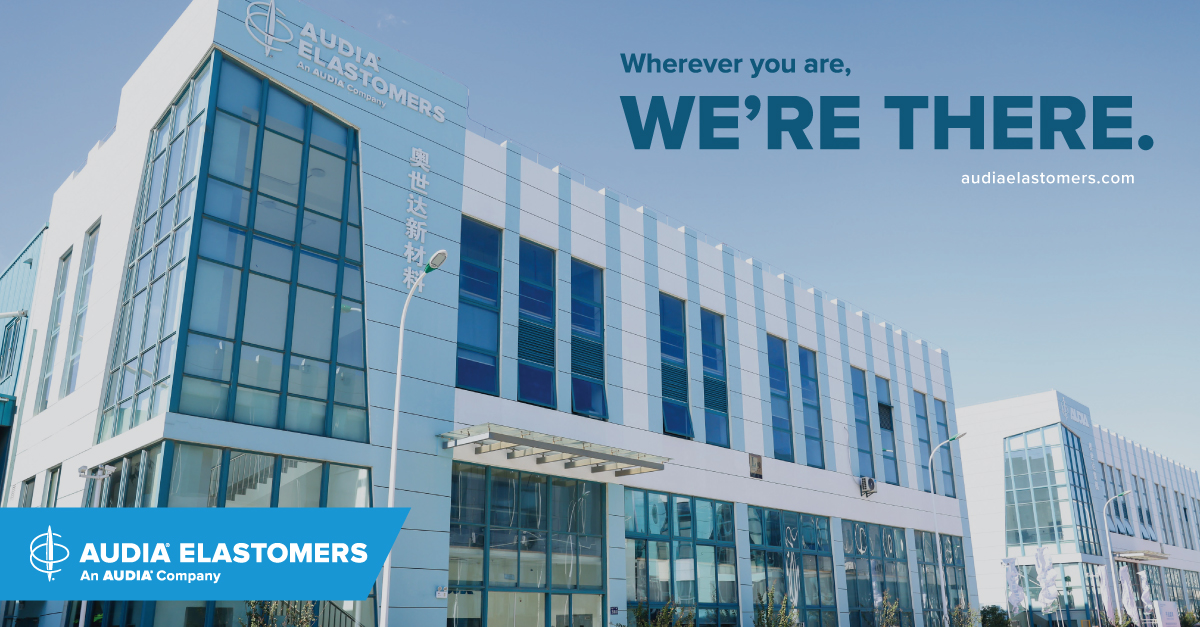 Audia Elastomers Adds New Manufacturing Plant in Changshu, China